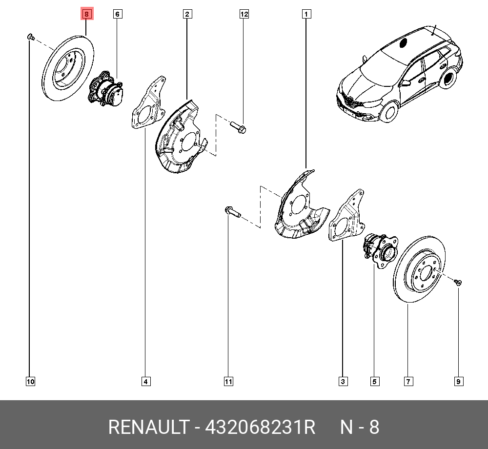 Тормозные диски Renault купить в Кунцево (Москва) - оригинальные ...
