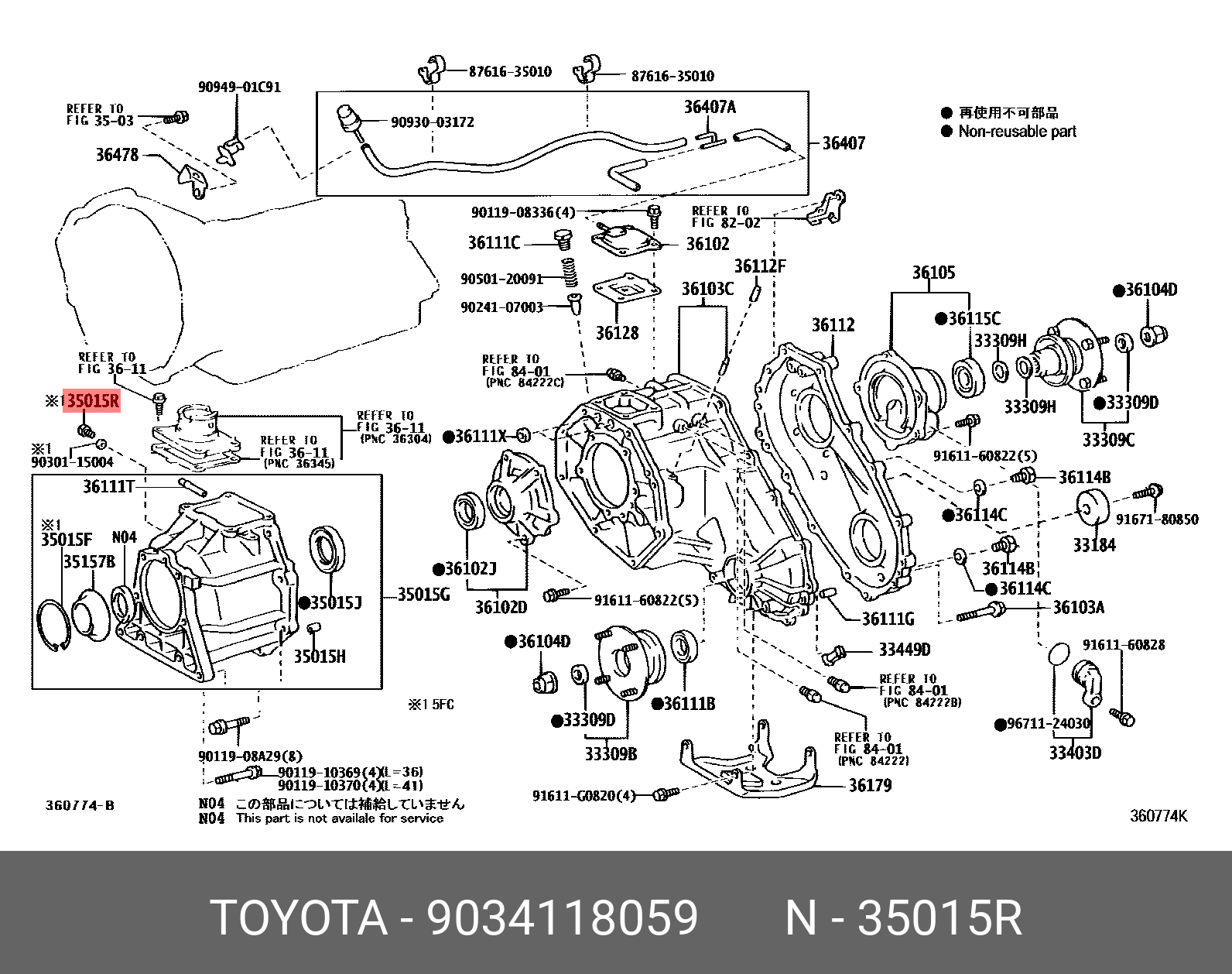 90341-18059 GENUINE TOYOTA 9034118059, LAND CRUISER 202107 -, FJA300 ...