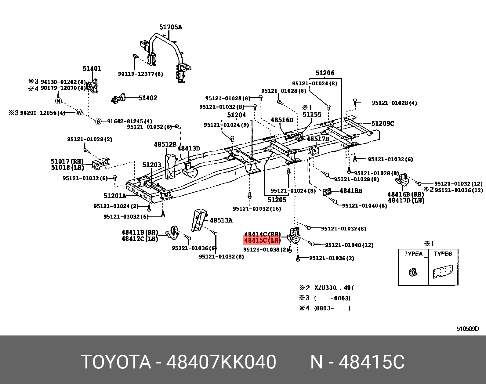 TOYOTA HILUX 202108- GENUINE PARTS