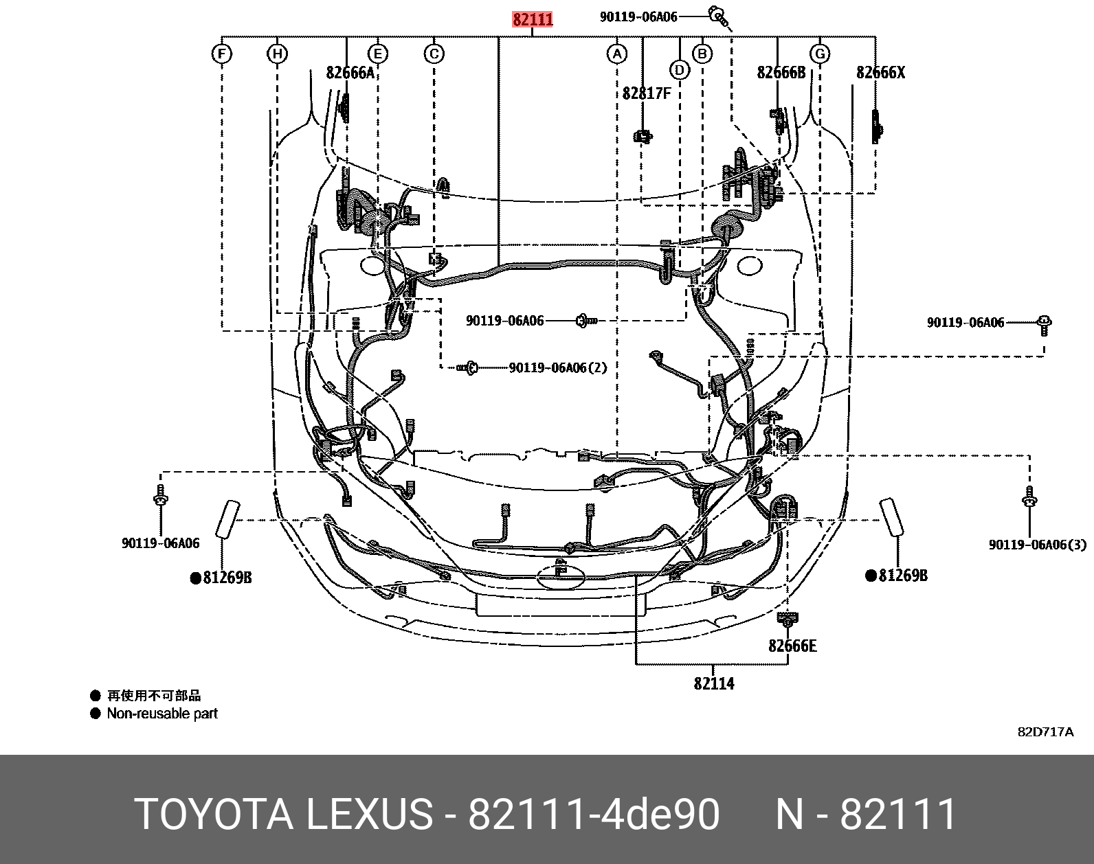 TOYOTA HARRIER 202006 GENUINE PARTS