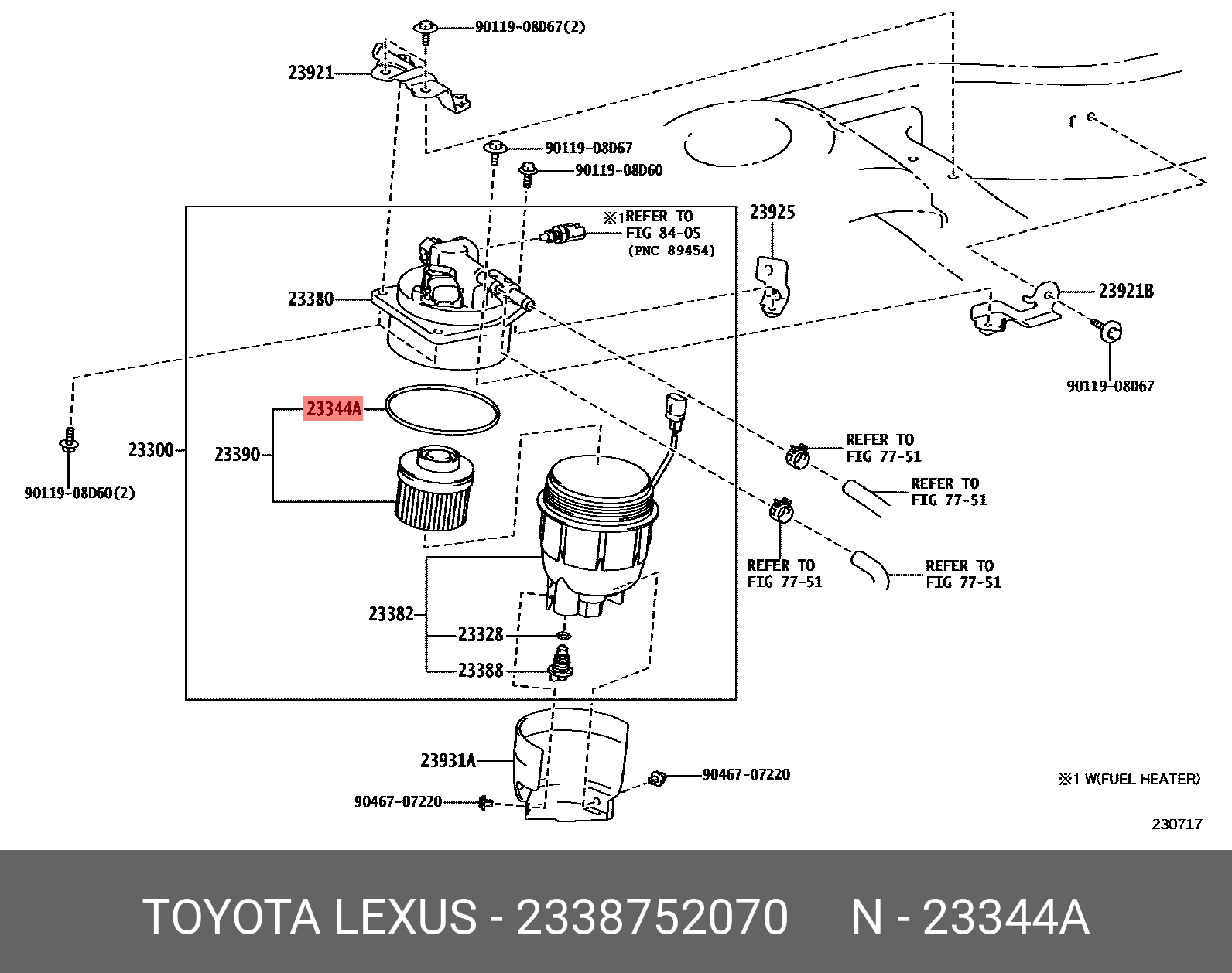 23387-52070 GENUINE TOYOTA 2338752070, LAND CRUISER 202107 -, FJA300 ...