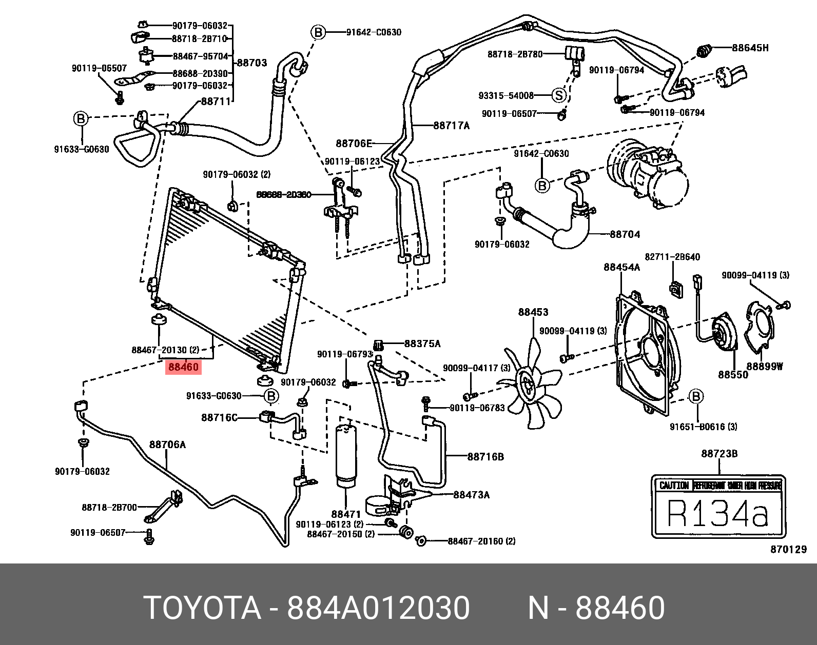 884A0-12030 GENUINE TOYOTA 884A012030, COROLLA CROSS 202108 -, ZSG10 ...