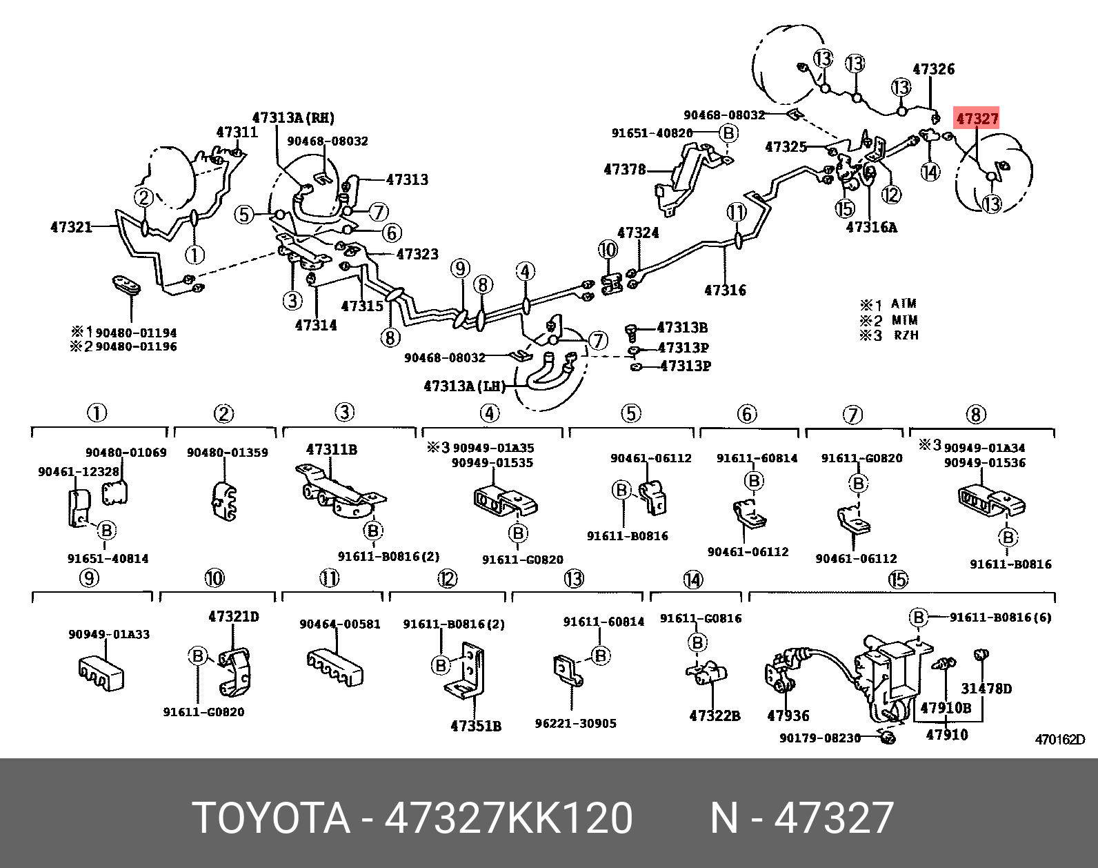 TOYOTA HILUX 202006- GENUINE PARTS