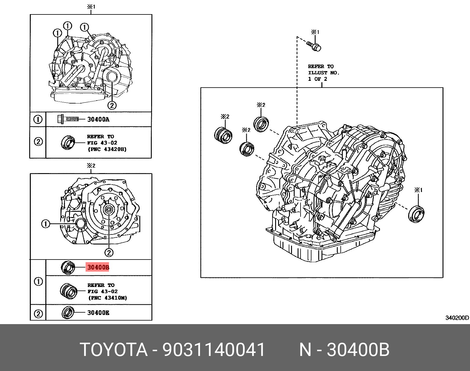 90311-40041 GENUINE TOYOTA 9031140041, ALPHARD/ VELLFIRE/ HV 201501 ...