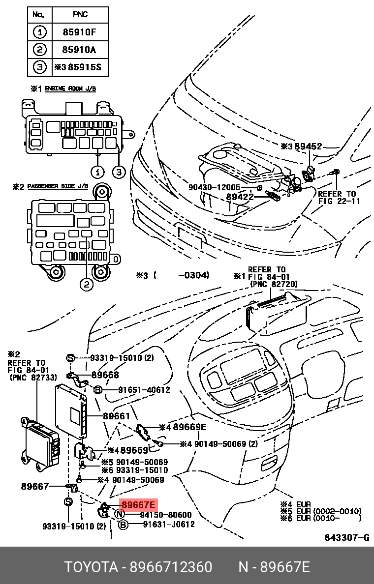 89667-12360 GENUINE TOYOTA 8966712360, COROLLA CROSS 202108 -, ZSG10 ...