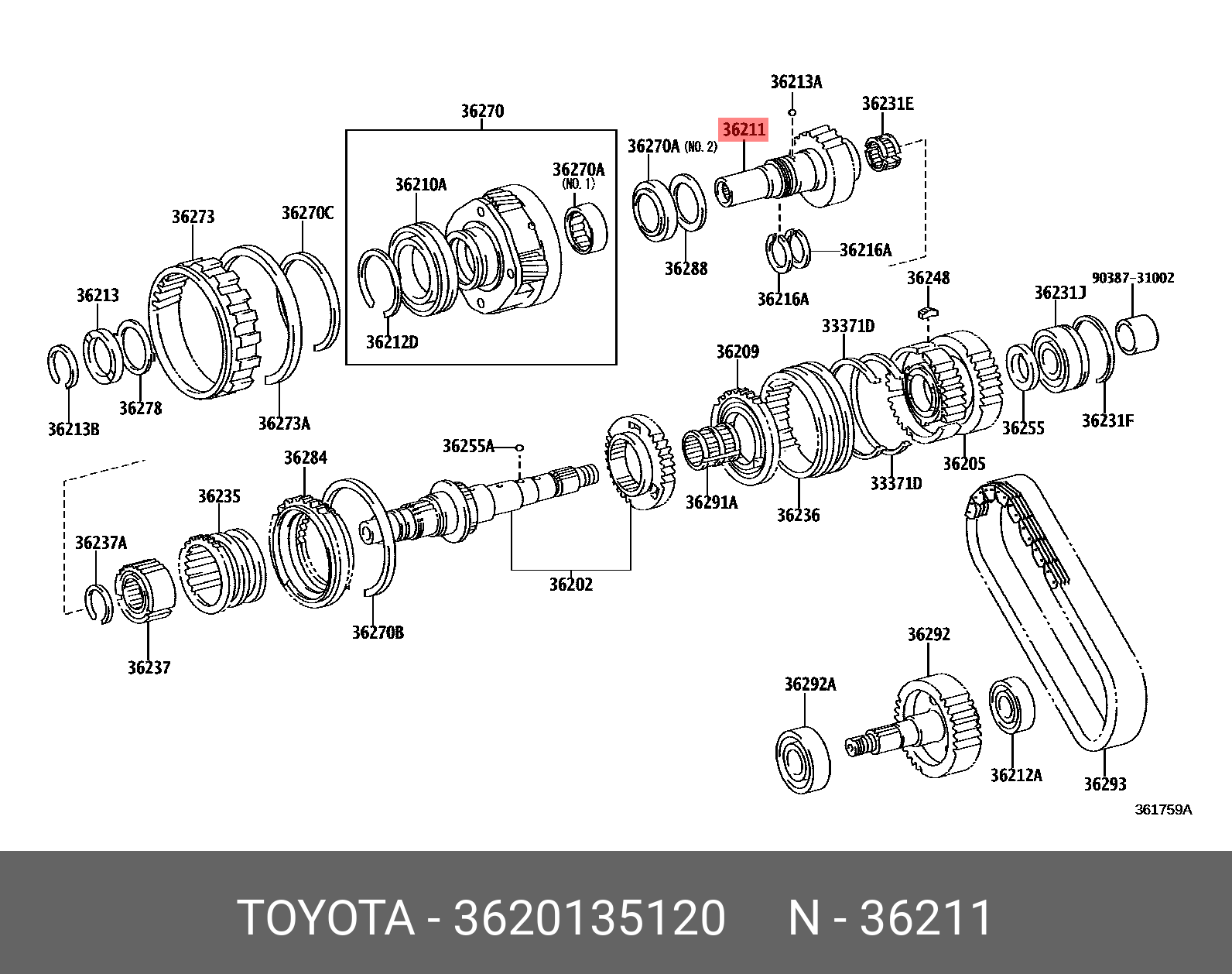 36201-35120 GENUINE TOYOTA LAND CRUISER PRADO 201708-, SHAFT, TRANSFER ...