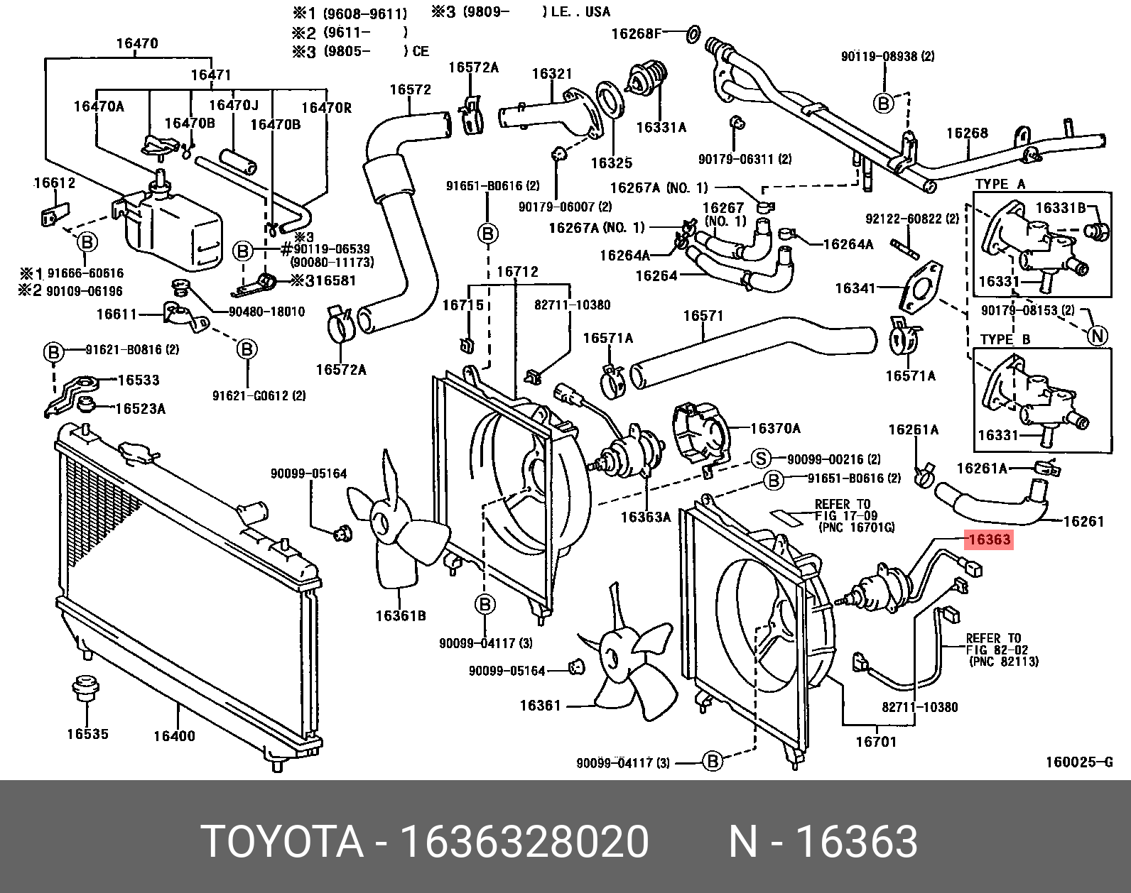 16363-28020 GENUINE TOYOTA 1636328020, HARRIER/ HYBRID 201312-202005 ...