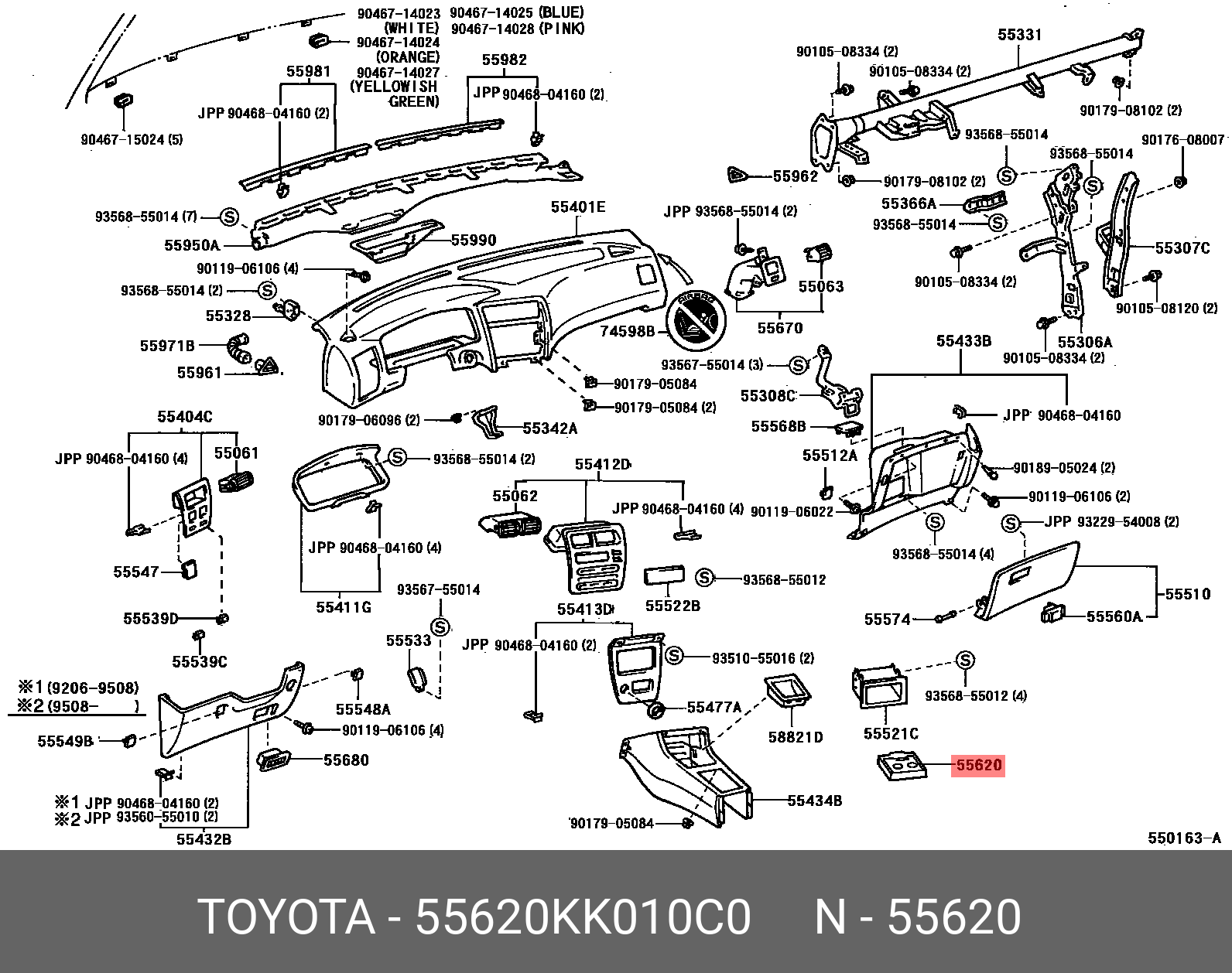 TOYOTA HILUX 201708- GENUINE PARTS