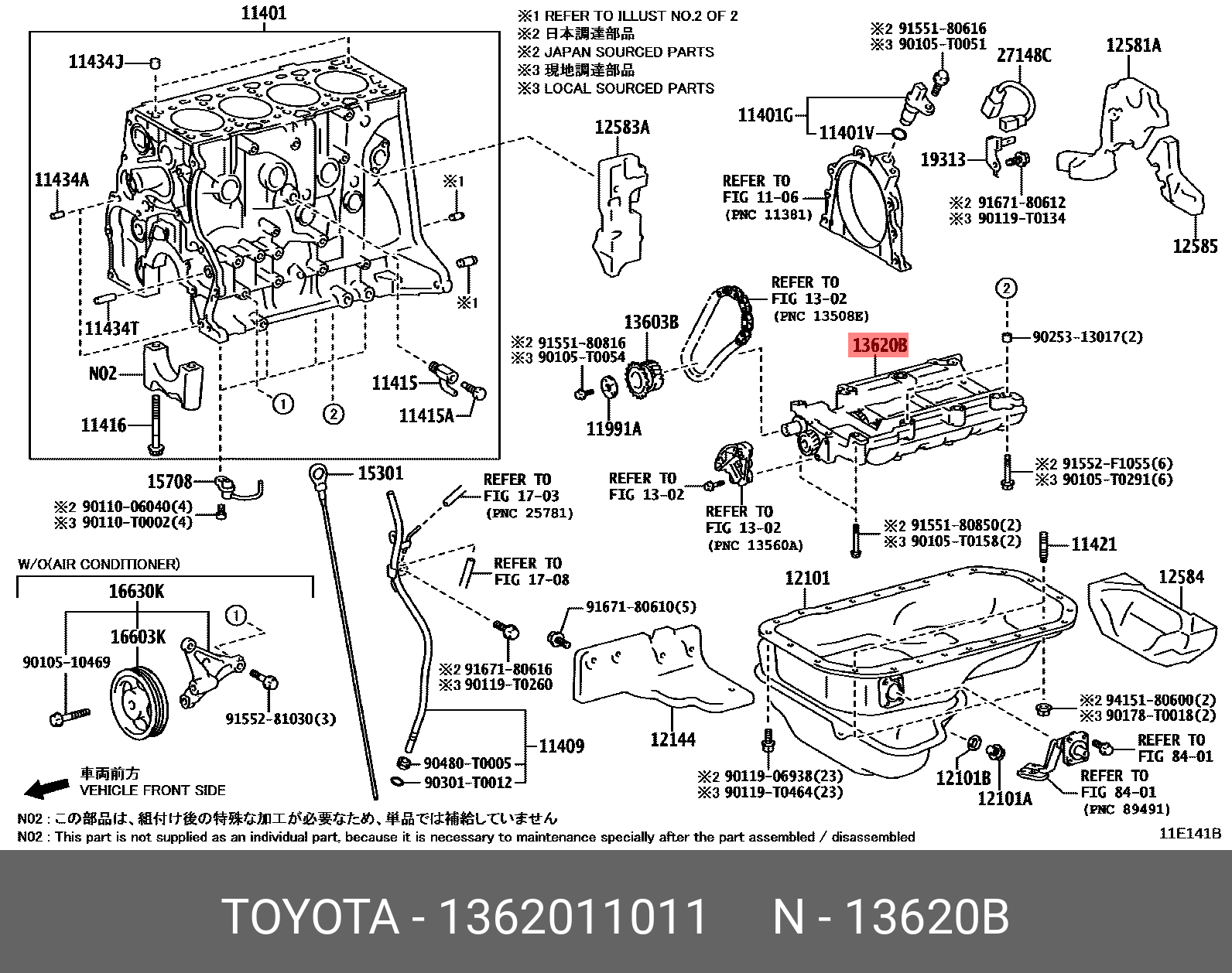 13620-11011 GENUINE TOYOTA LAND CRUISER PRADO 201708-, BALANCER ASSY ...
