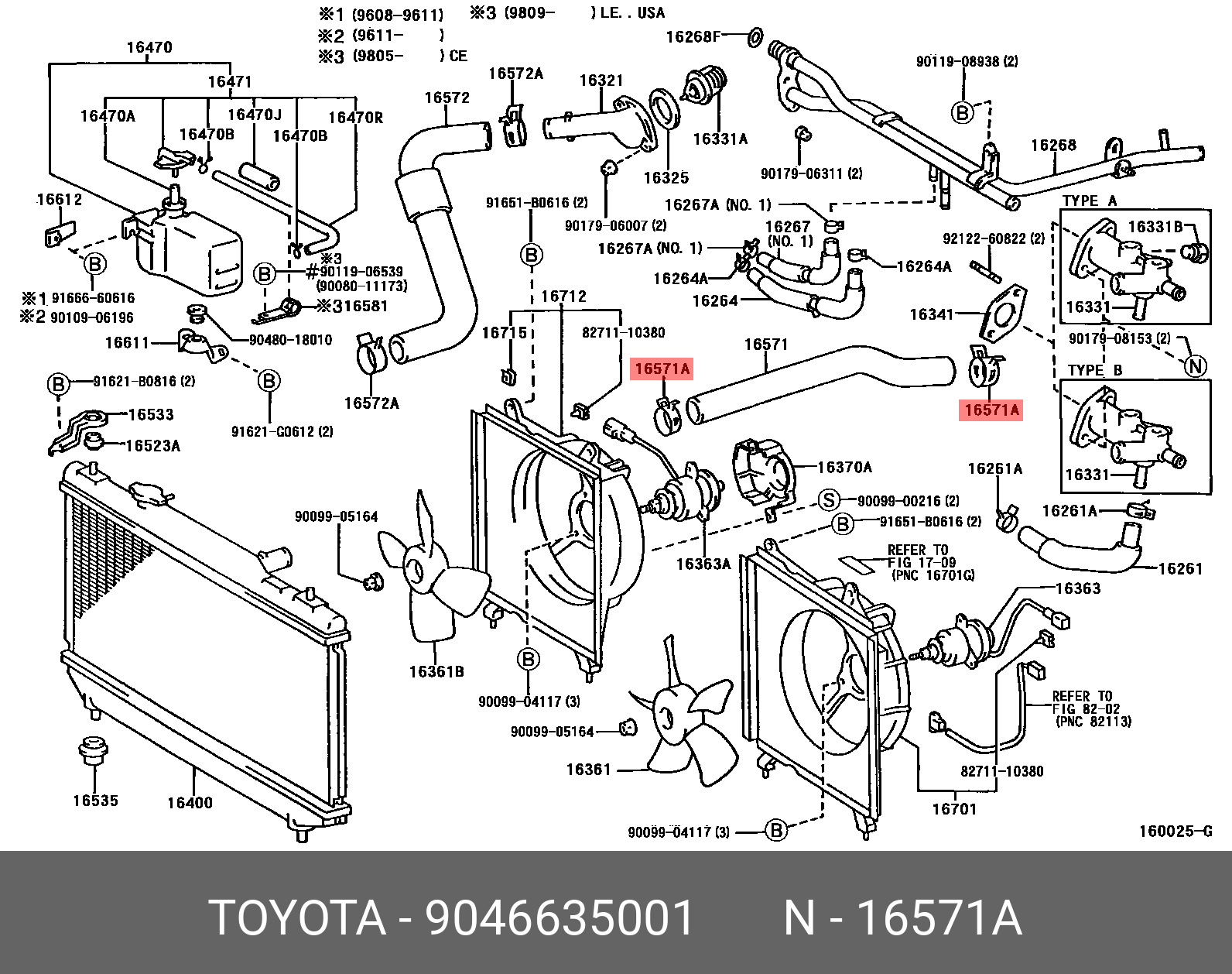 90466-35001 GENUINE TOYOTA 9046635001, HARRIER 200302-201207, ACU3 ...