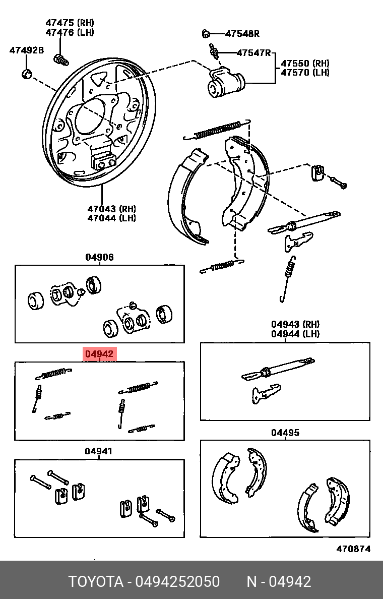 TOYOTA AQUA 202106- GENUINE PARTS