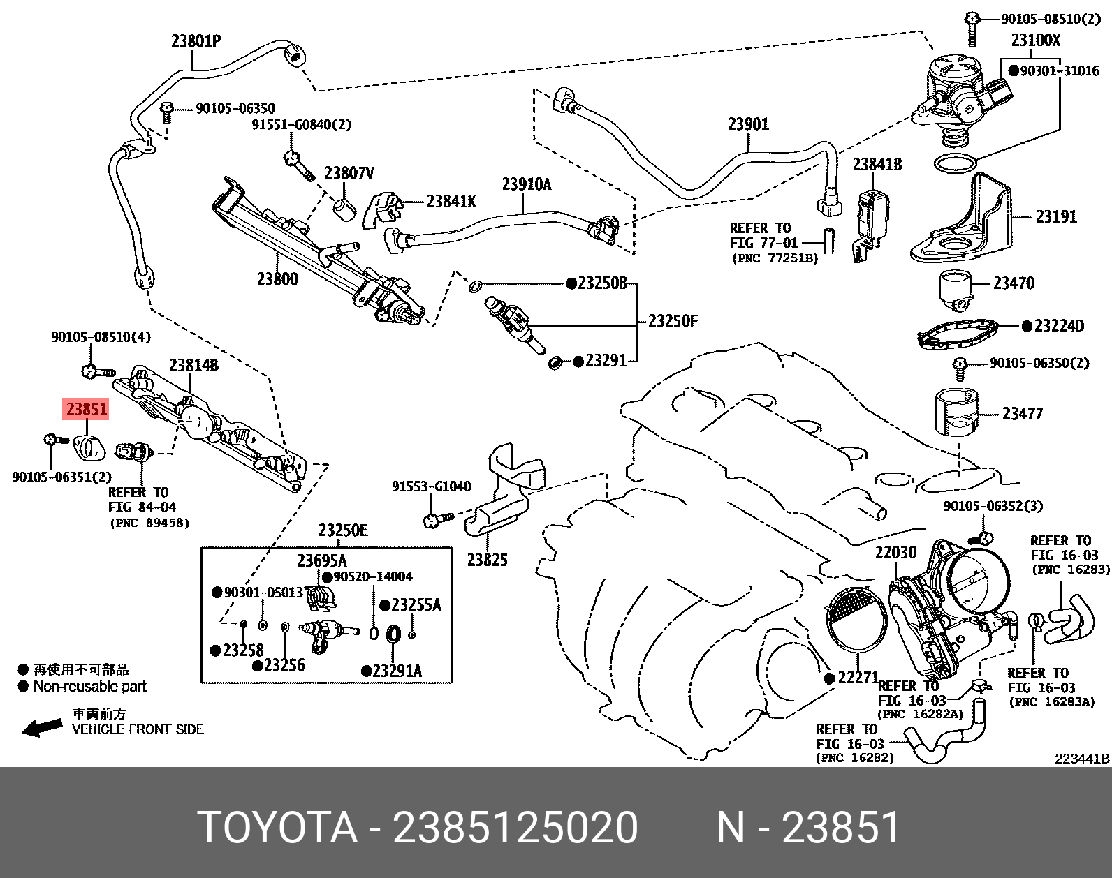 23851-25020 GENUINE TOYOTA 2385125020, YARIS 202002-, KSP210, MXPA1 ...