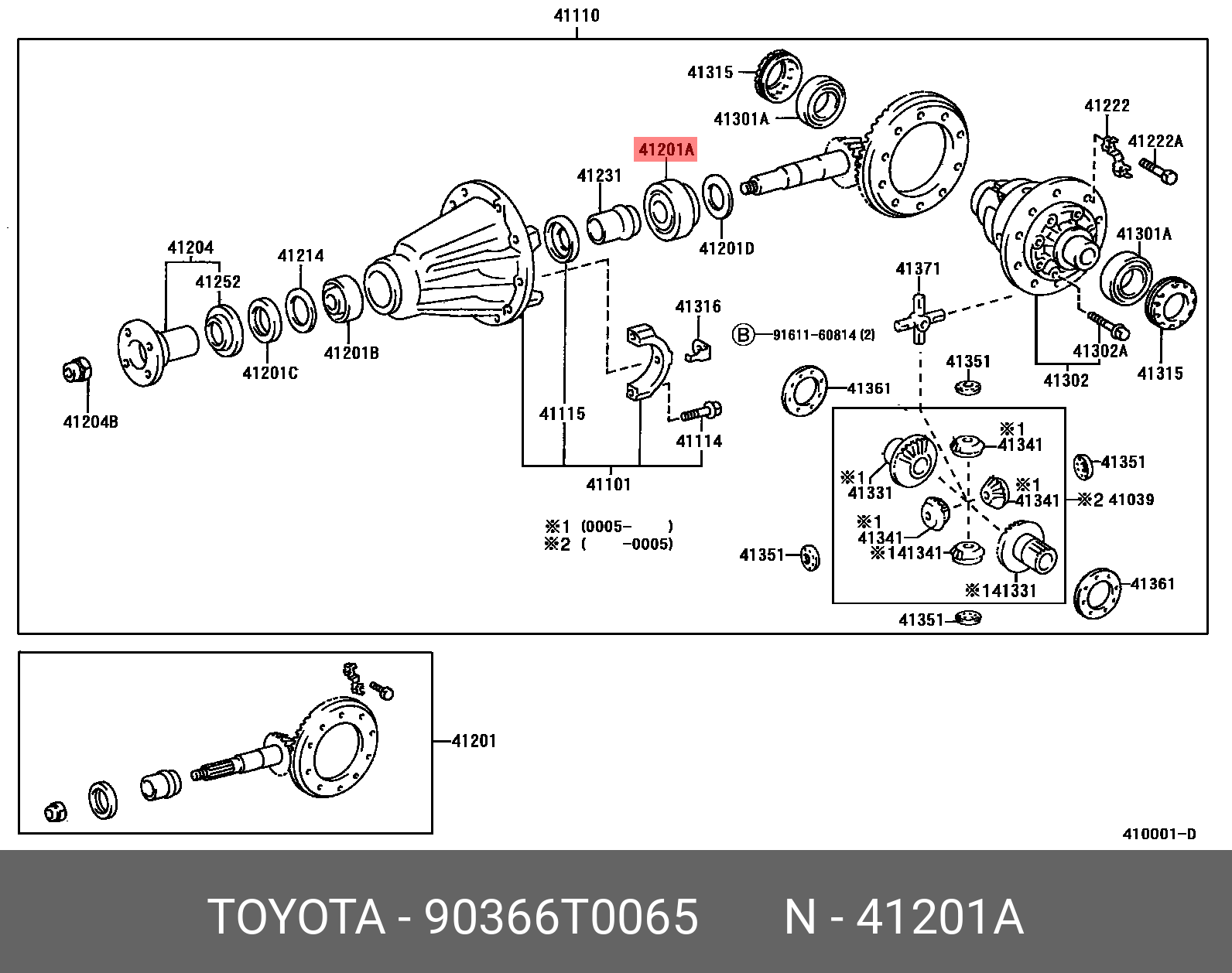 TOYOTA HILUX 202006- GENUINE PARTS