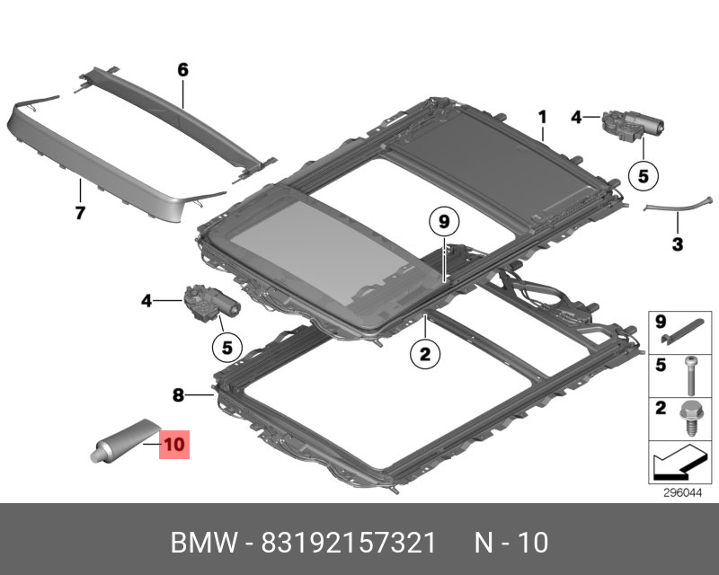 Купить 83 19 2 157 321 BMW Пластичная смазка RHF 1, цена в Казахстане