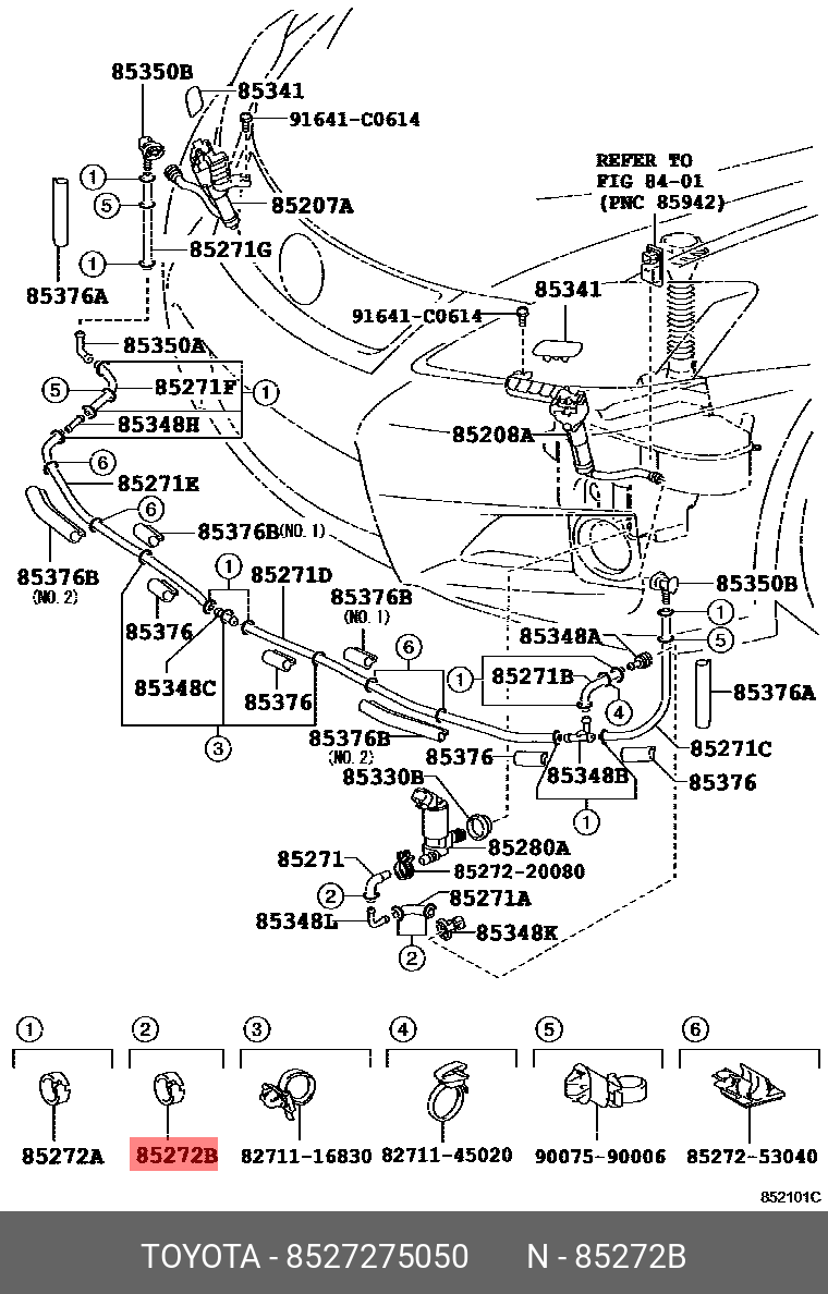 85272-75050 GENUINE TOYOTA 8527275050, LAND CRUISER 202107 -, FJA300 ...